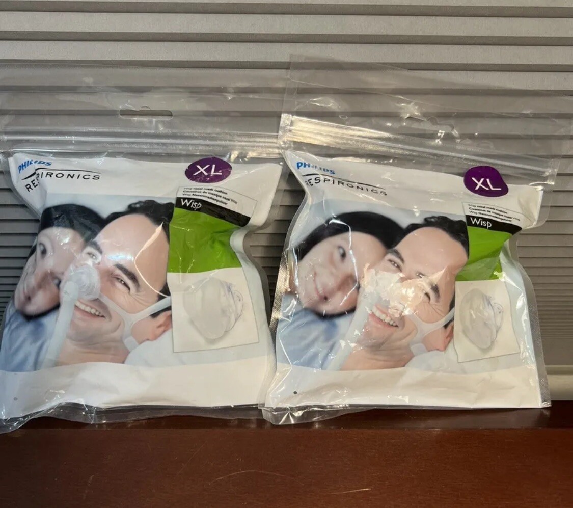 Philips Respironics Wisp XL Nasal Mask Cushion 1112031 New SEALED LOT ...