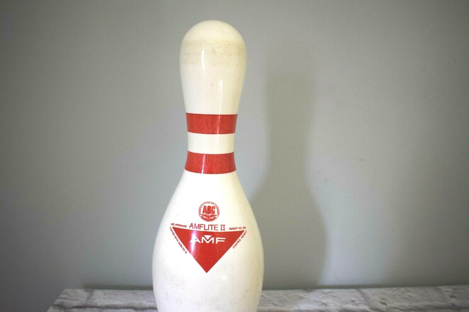 AMF AMFLITE II Bowling Pin Surlyn Coated ABC Approved Vintage Made in ...