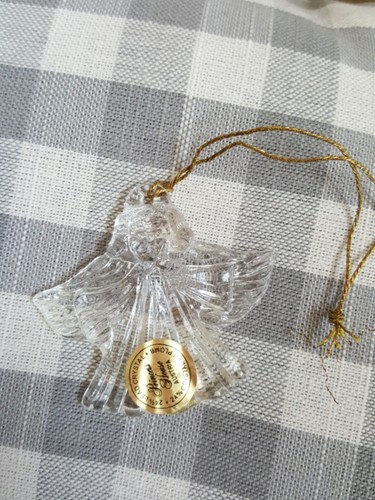 Princess House Angel Ornament Lead Crystal | eBay
