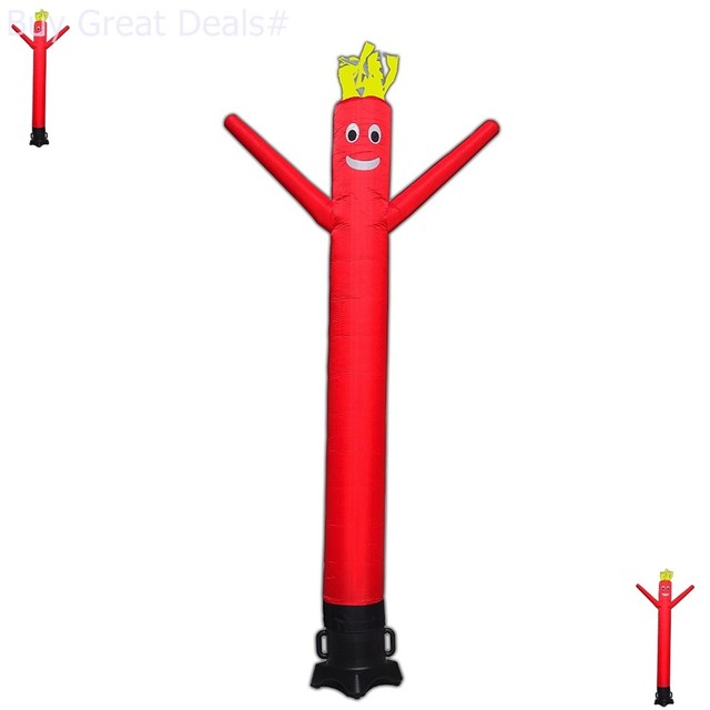 LookOurWay 10ft Tube Man Inflatable Air Dancer Red 10-feet for sale ...