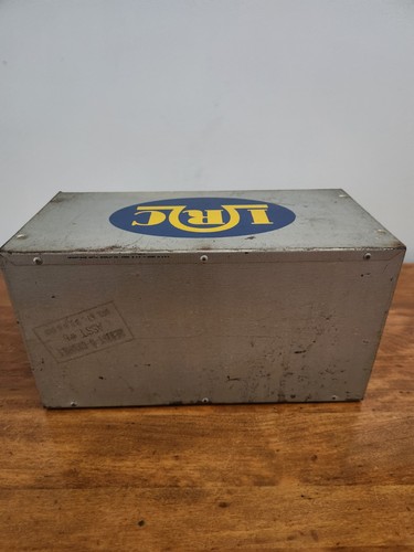 Vintage IRC Metal Storage Box 4 Drawer Resistor Cabinet Plus Resistors ...