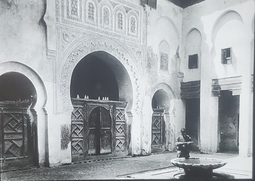 Ben Youssef Madrasa, Marrakesh, Morocco (?), NO LABEL Magic Lantern ...