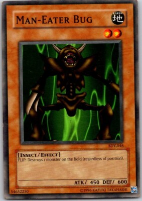 Yu-Gi-Oh Yugioh Man-Eater Bug SDY-046 Unlimited Starter Deck: Yugi Free ...