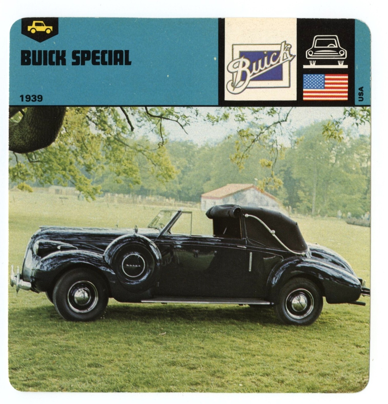 Buick Special - GT / Production Car Edito Service SA Auto Rally Card | eBay