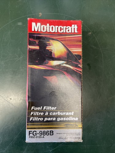 New OEM Ford Motorcraft Fuel Filter FG-1114 2M5Z-9155-CA FG986B F89Z ...