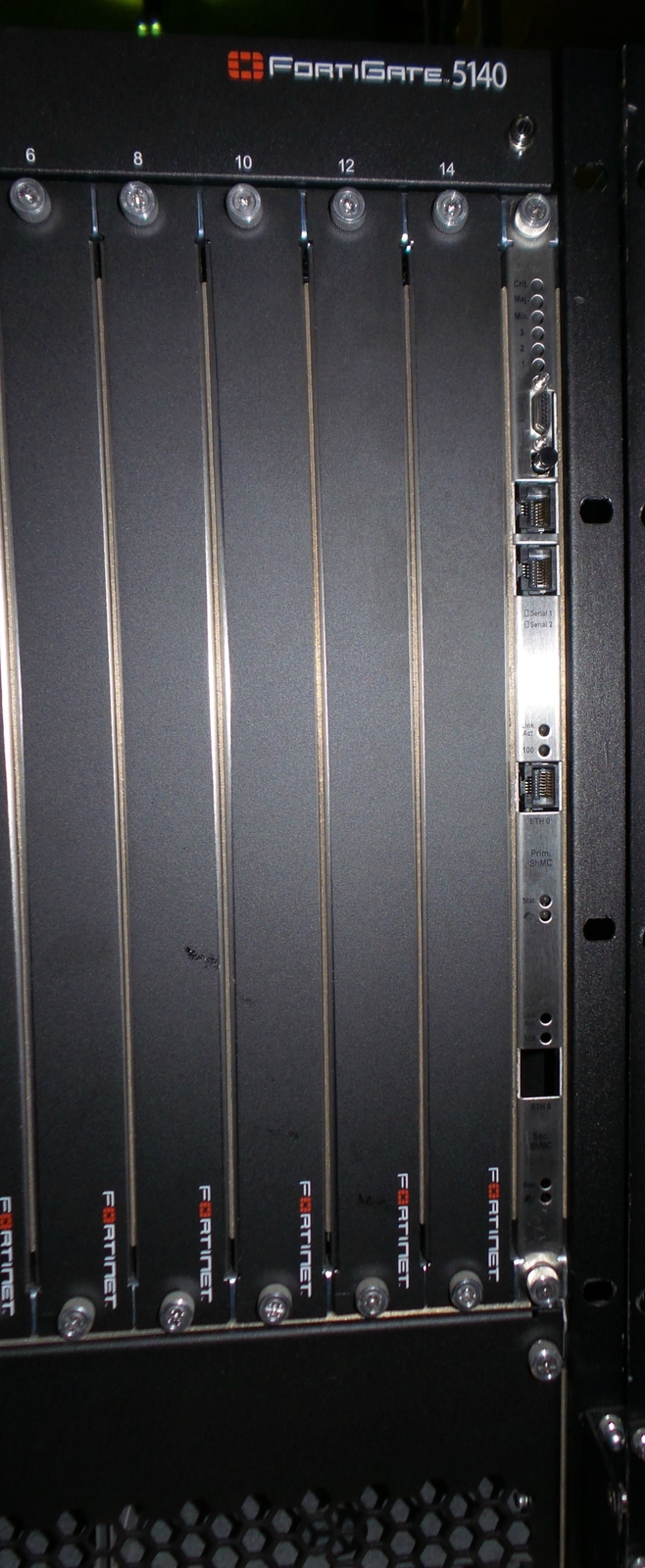 Fortinet Fortigate FG-5140-DC Chassis Security System w 5003A, 5001A DW ...