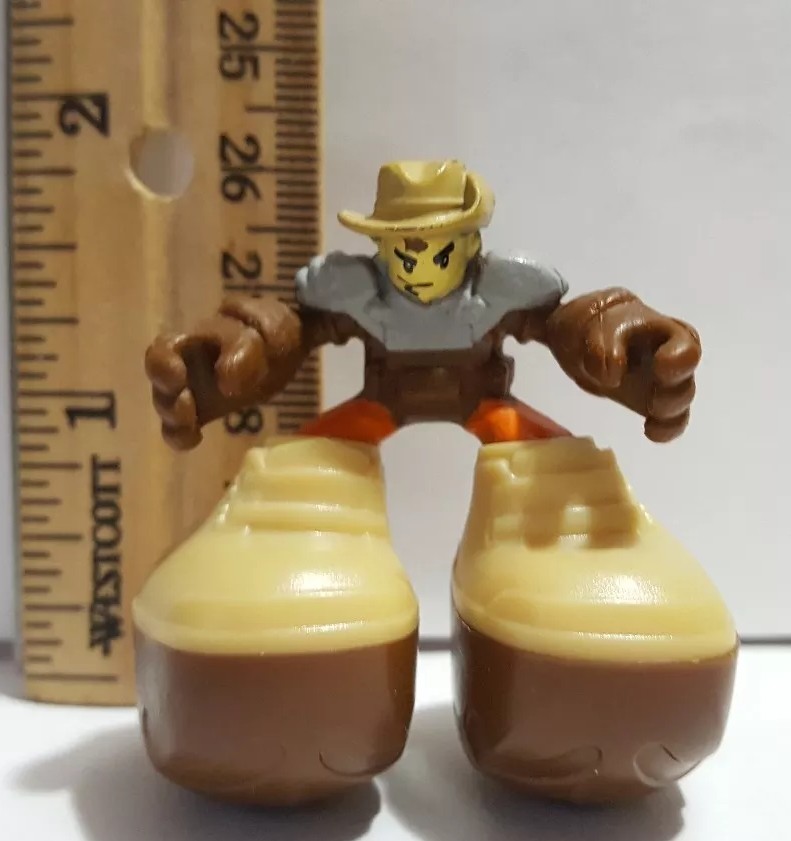 Cowboy Rodeo Man Mattel Matchbox Big Boots Launch into Action Toy ...