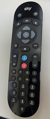 Telecomando Decoder SKY Q BLACK e PLATINUM - ORIGINALE E NUOVO voice e ...