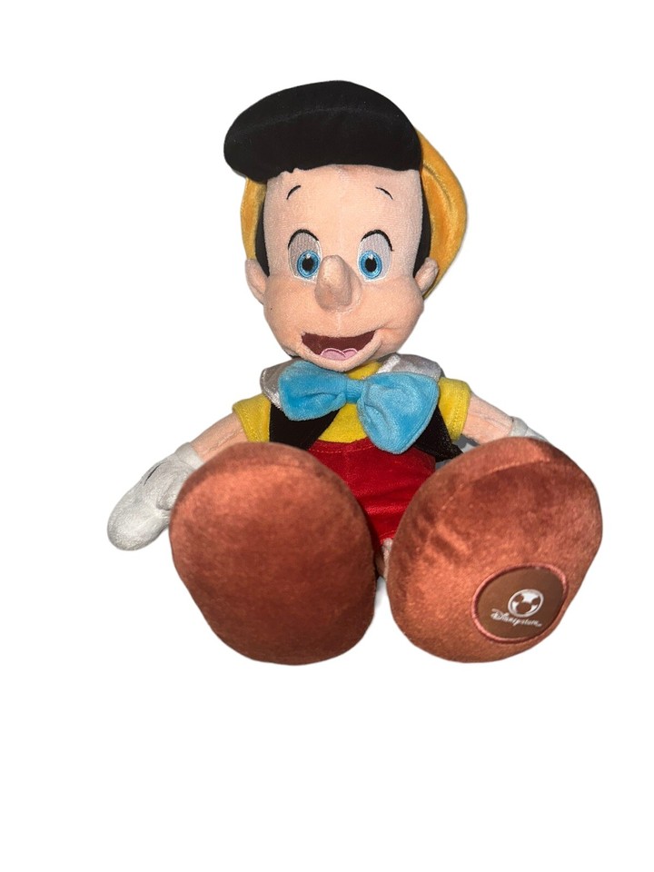 Disney Store 17” Pinocchio Soft Plush Stuffed Animal Toy Doll Clean | eBay