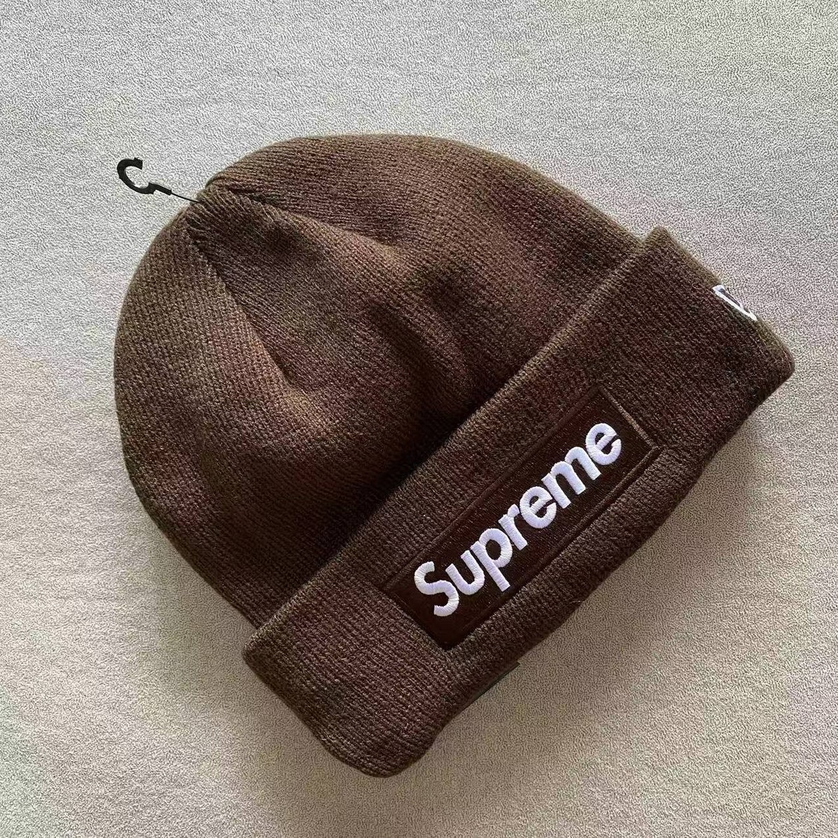 Supreme New Era Box Logo Beanie (FW21) Dark Brown | eBay Supreme New Era Box Logo Beanie (FW21) Dark Brown | eBay