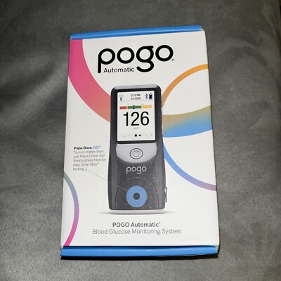 Pogo Automatic Blood Glucose Monitoring System Bluetooth w/ App Store ...