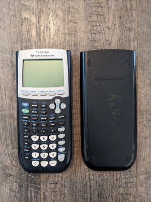 T1-84 PLUS Texas Instrument Black Graphing Calculator With Cover | eBay