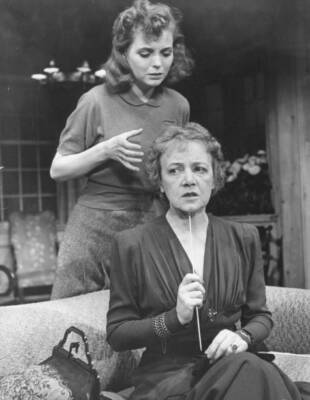 Actresses Dorothy McGuire and Frances Sharr performing in the- 1940s ...