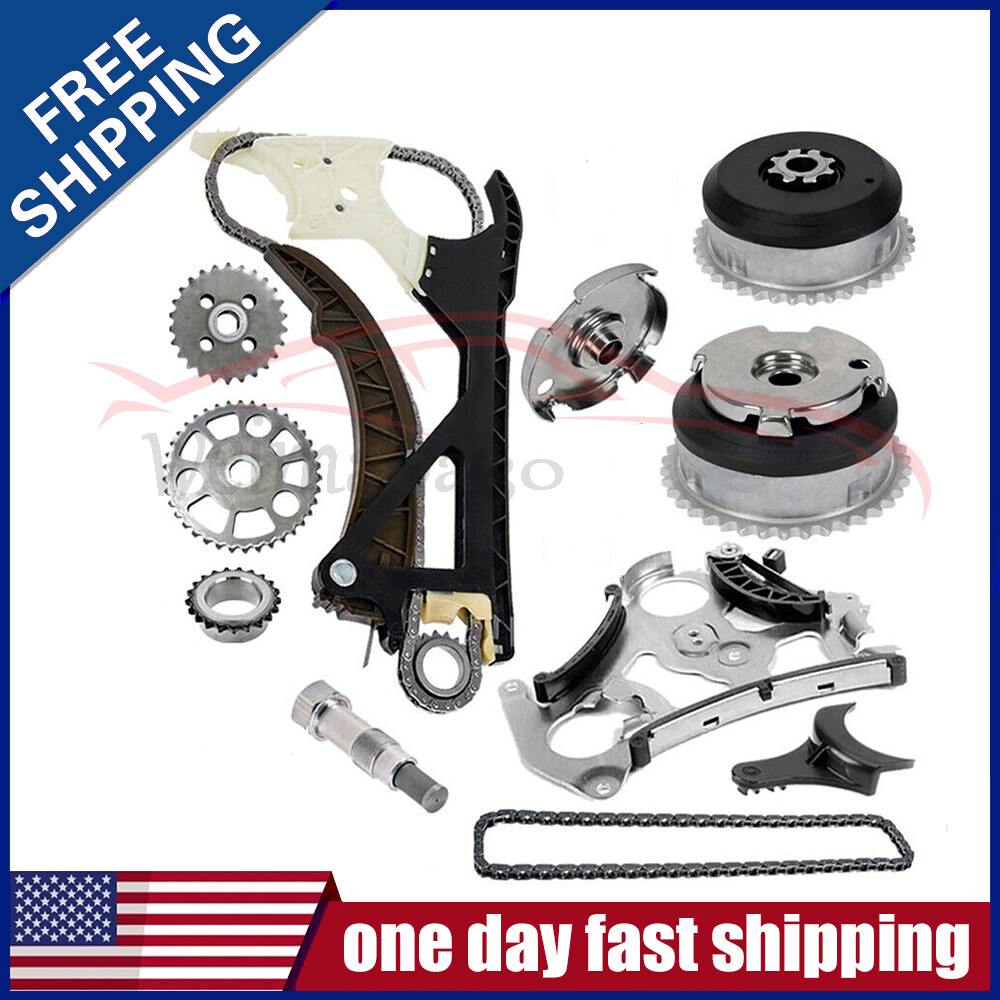 N51 N52 Engine Timing Chain Oil Pump Kit &Camshaft VVT Gearsr for BMW ...