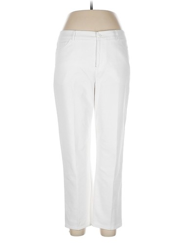Peace of Cloth Women White Dress Pants 12 | eBay