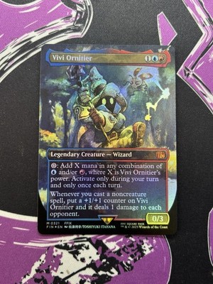 Magic the Gathering Vivi Ornitier (Borderless) Foil Final Fantasy M ...
