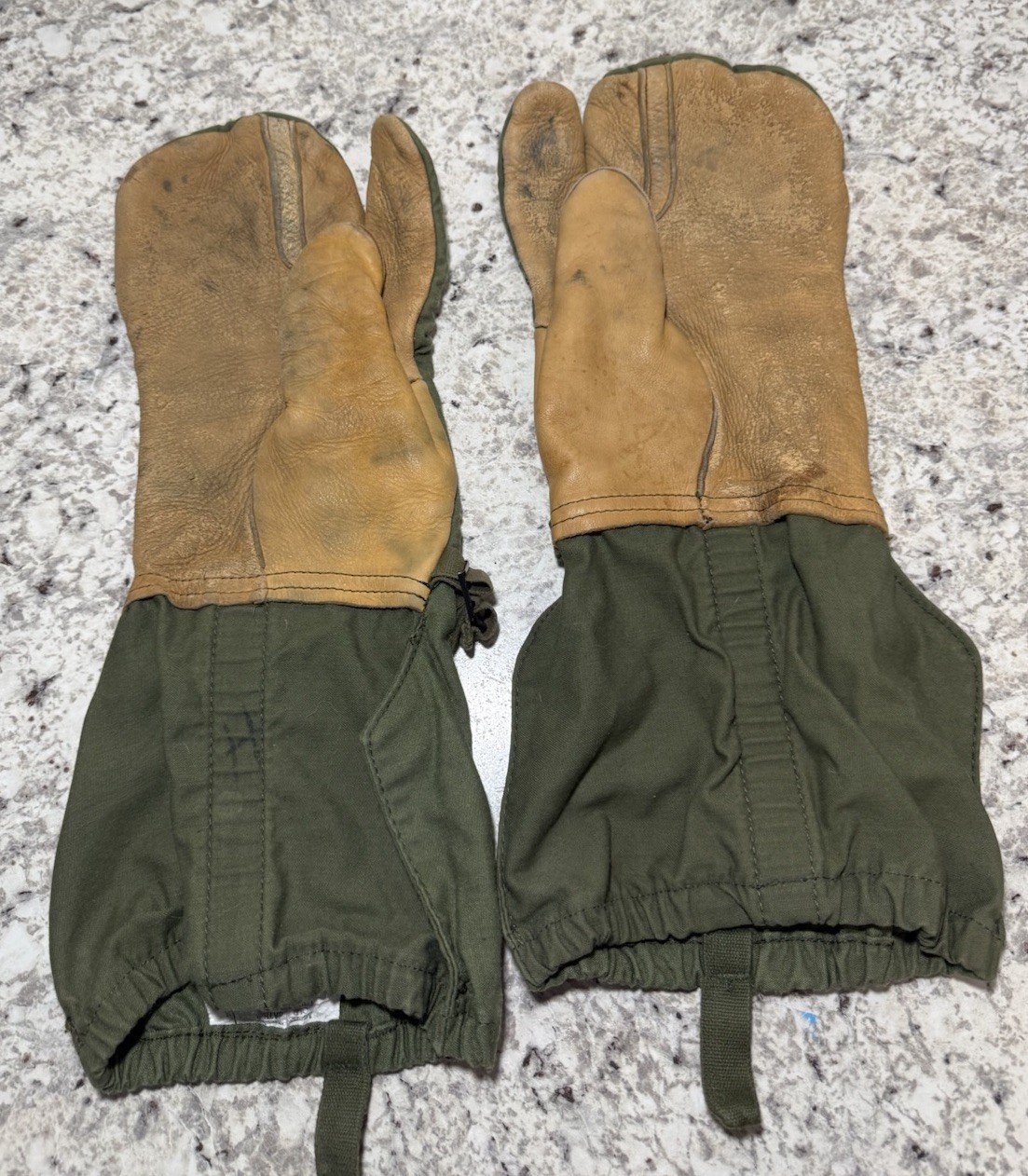 US Military Cold Weather Trigger Finger Mittens w/lin… - Gem