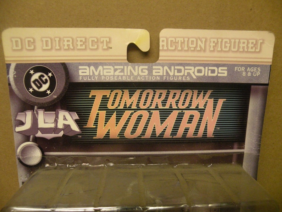 DC DIRECT ACTION FIGURE AMAZING ANDROIDS TOMORROW WOMEN JLA 2000 NIB ...