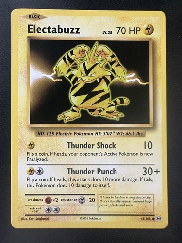 Electabuzz 41/108 | XY - Evolutions | Non-Holo Rare | Pokemon TCG | eBay