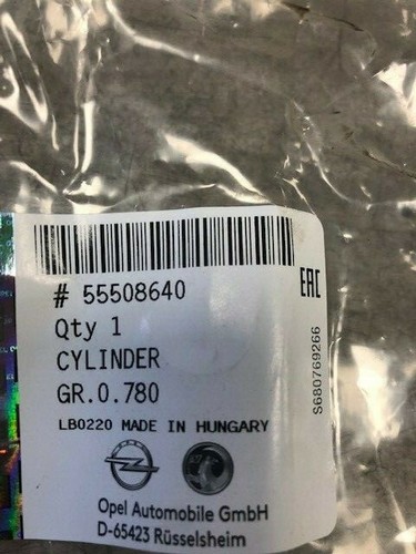 Vauxhall Opel Astra K MK7 2016- Clutch Master Cylinder 55508640 ...