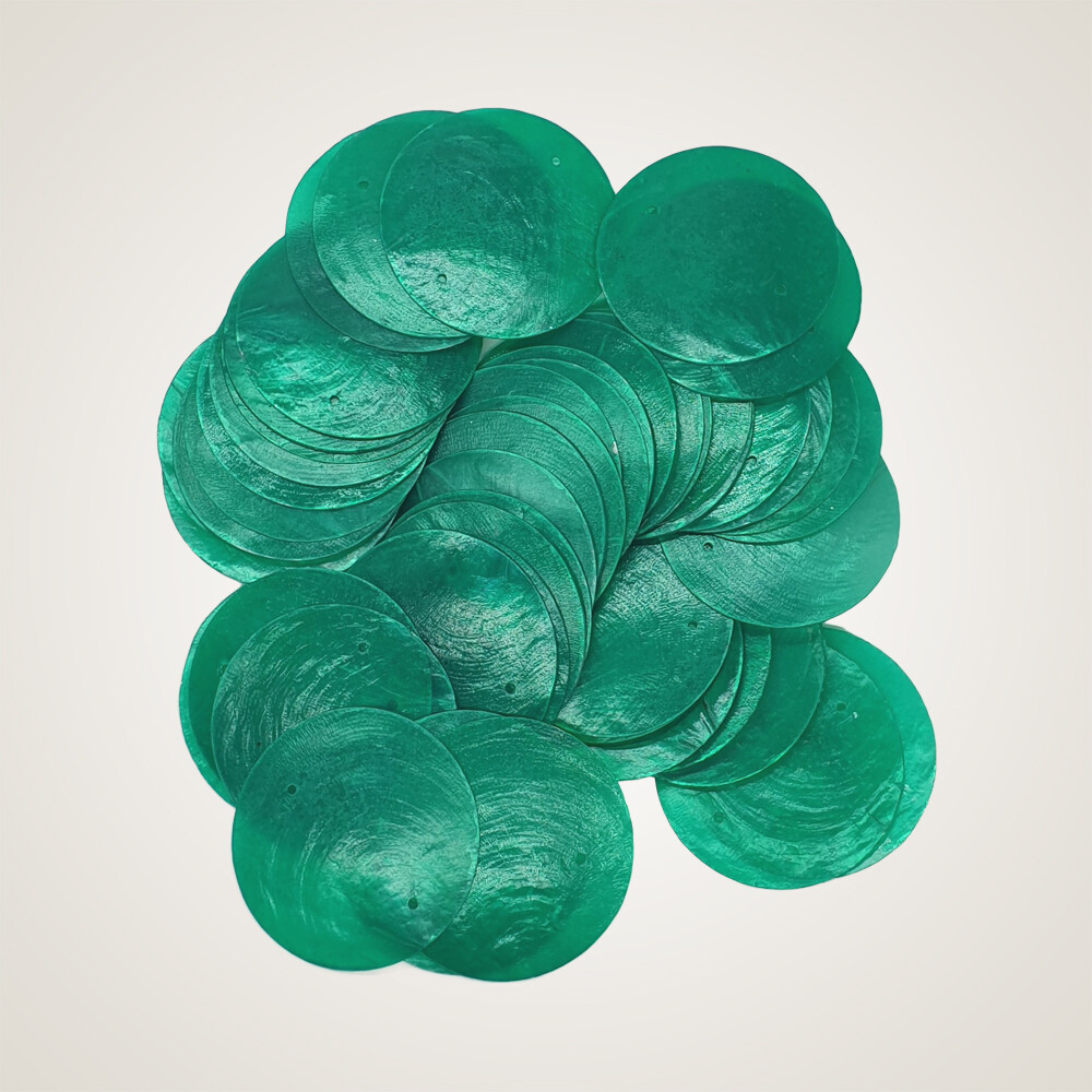 Vie Naturals Capiz Sea Shell Discs 5cm With 2 Holes For Art & Crafts ...