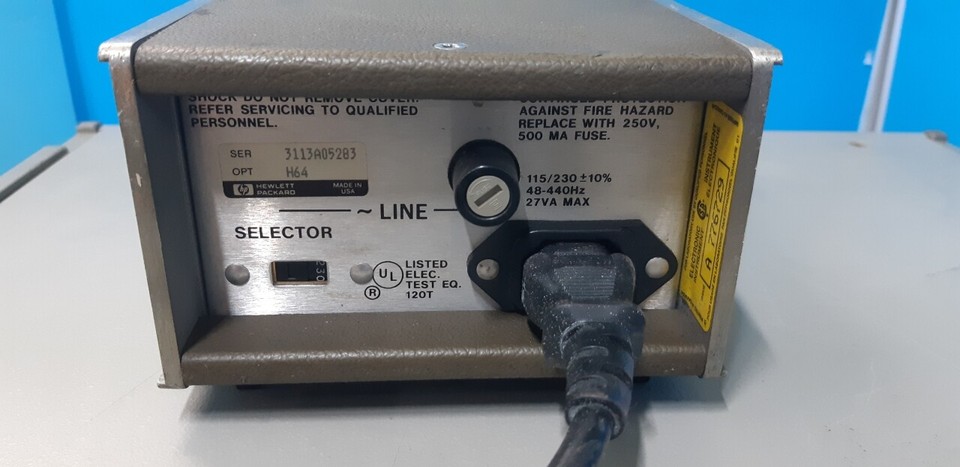 Agilent HP 8447F OPT H64 Amplifier, 9 kHz-1300 MHz | eBay