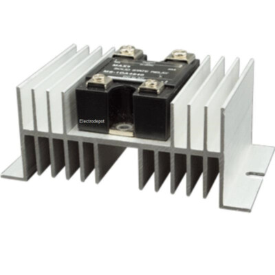 SSR Solid State Contactor 40Amp, 12 to 24VDC Coil, 1 Pole 40A 480V ...