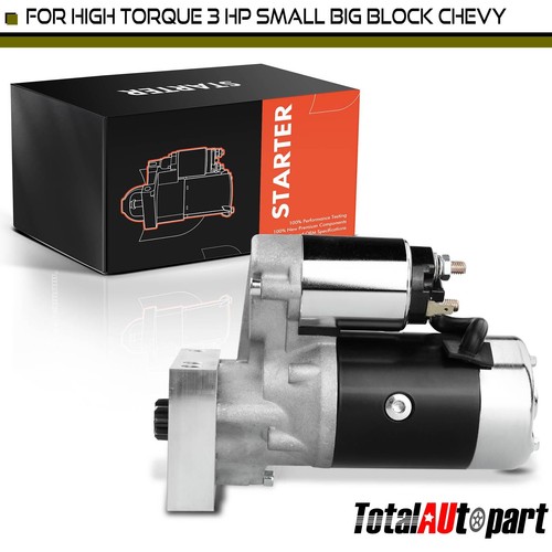 Starter Motor for High Torque 3 HP Small Block Chevrolet 305 350 454 2 ...