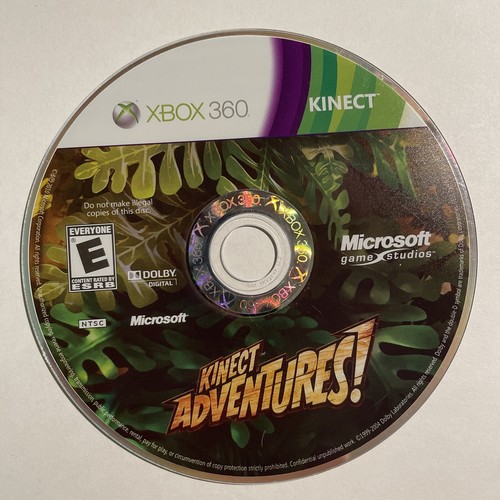 Kinect Adventures (Microsoft Xbox 360, 2010) Disc Only | eBay