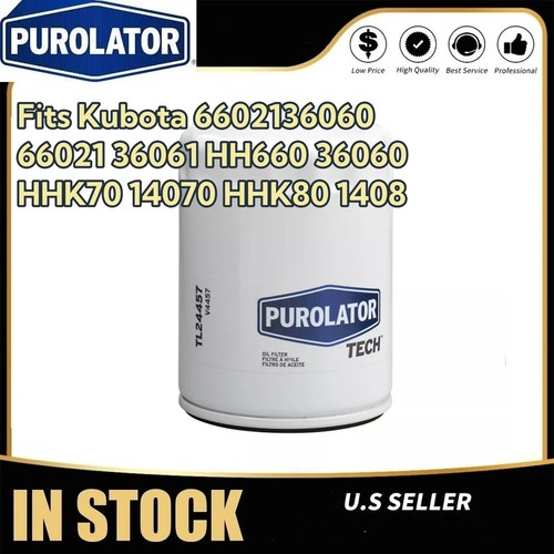 oil filter Fits Kubota 6602136060 66021 36061 HH660 36060 HHK70 14070 ...