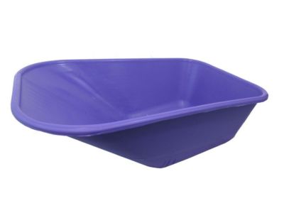 LILAC Replacement Wheelbarrow Plastic Body Barrow 110 Litre NO HOLES ...