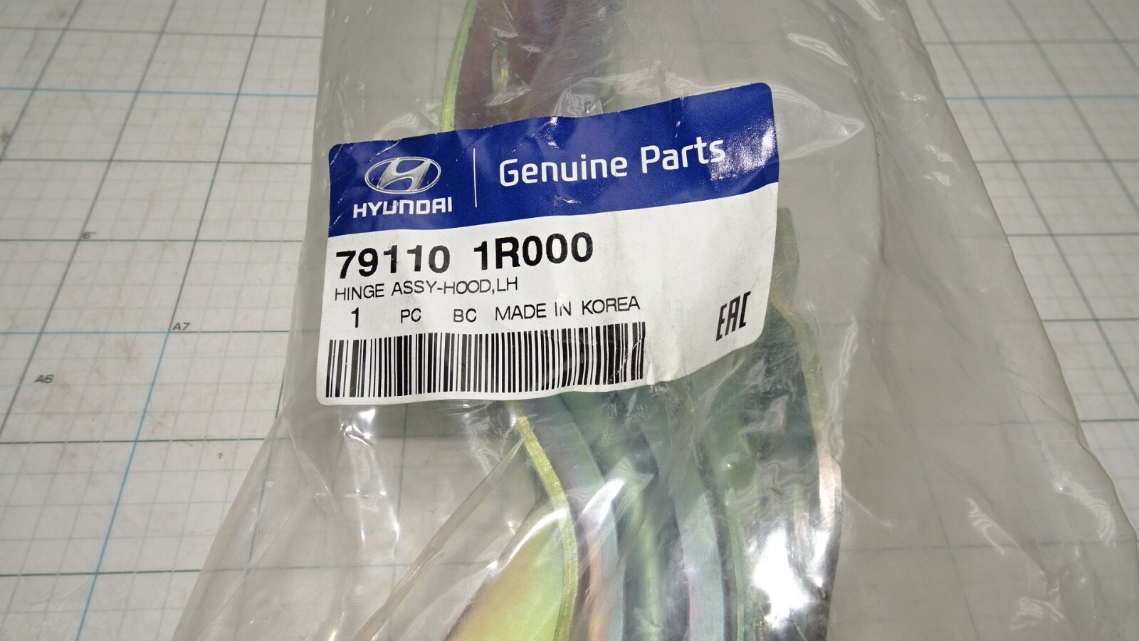 Hyundai Kia 79110 1R000 Left Hood Hinge LH OEM NOS | eBay