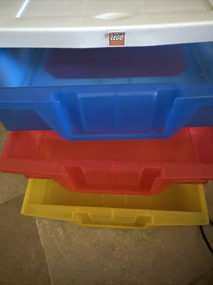 LEGO IRIS 3 Drawer Storage Organizer | eBay