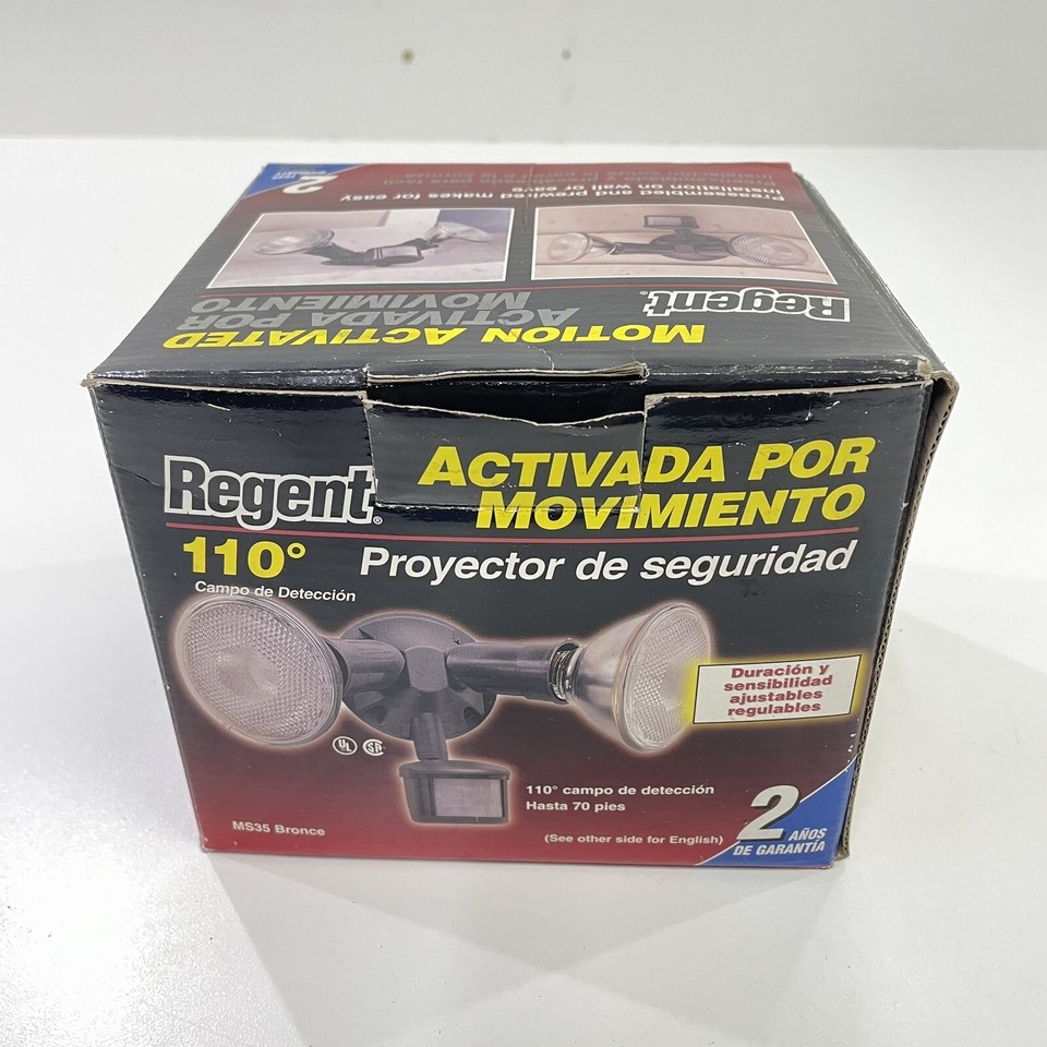 New Vintage - Regent Motion Activated Security Flood Light MS35 ...