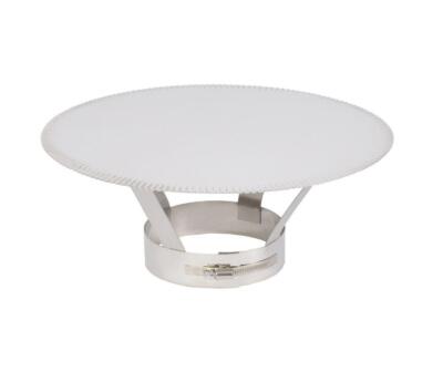 Acciaio Inox Camino Cappuccio con Clip Pioggia Protezione Tubo Cover ...