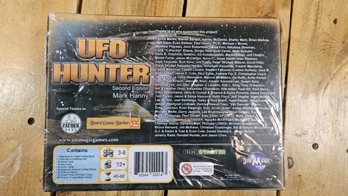 UFO HUNTER Board Game KICKSTARTER 2013 Rare Mark Hanny | eBay