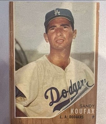 1962 Topps - Sandy Koufax #5 VG no creases | eBay