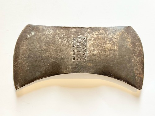Antique Vintage True Temper Flint Edge Kelly Works Double Bit Axe Head ...