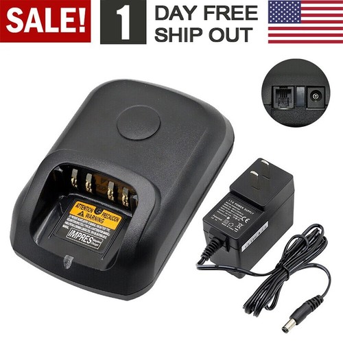 Battery Charger Set For Motorola MOTOTRBO XPR6500 Two Way Radio ...