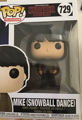 New Stranger Things Mike Snowball Dance Pop Vinyl #729 | eBay