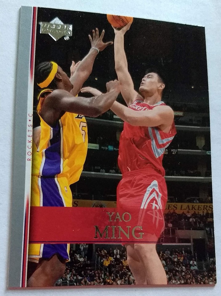 YAO MING, 2007-08 UPPER DECK #172, ROCKETS | eBay