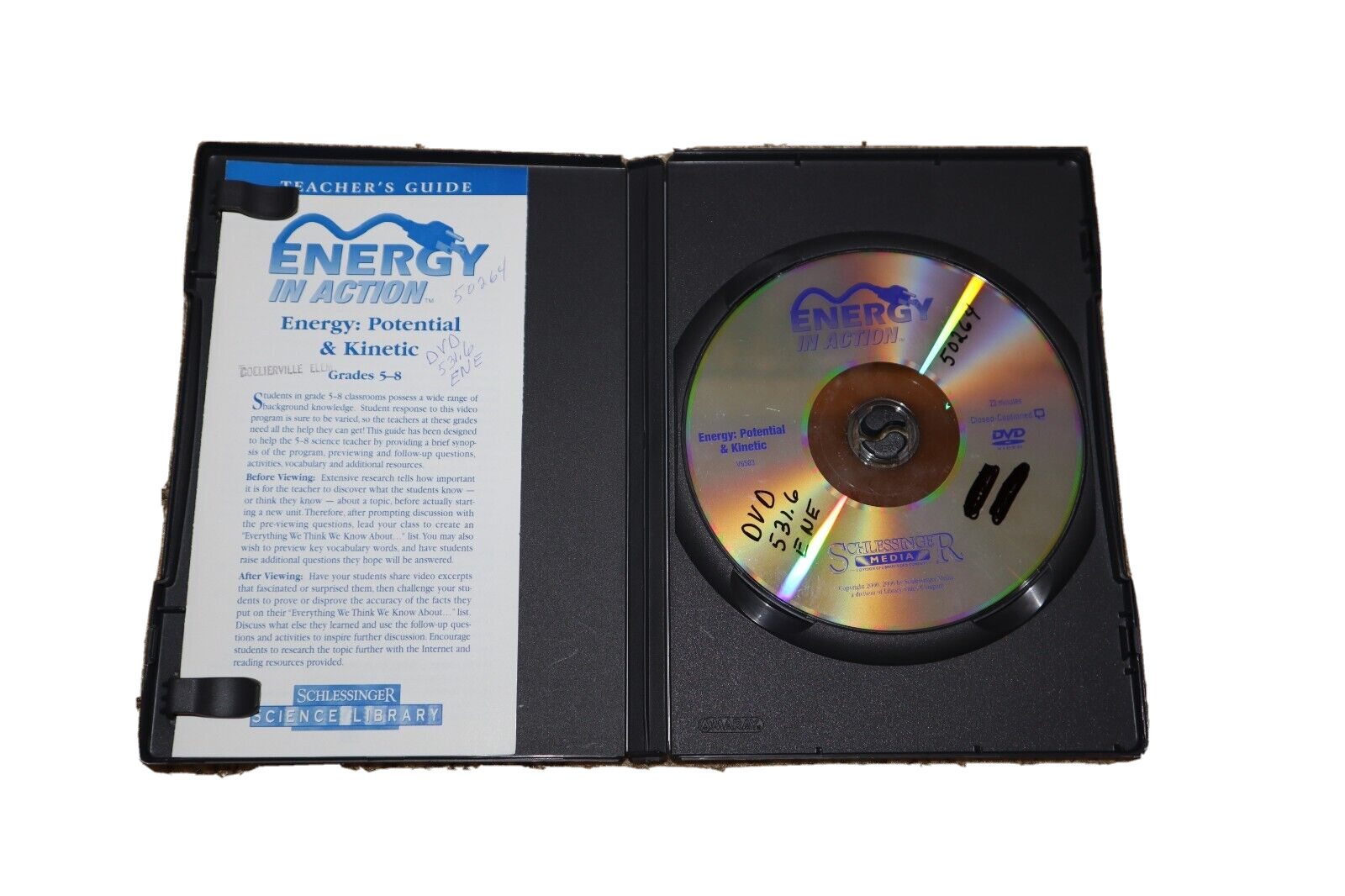 Energy in Action Energy: Potential & Kinetic Schlessinger Media Library ...