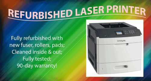 Renewed Lexmark MS812de MS812 Laser Printer 40G0350 With Existing Toner ...