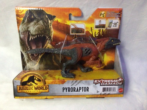 Jurassic World Dominion Pyroraptor Action Figure Mattel Extreme Damage ...