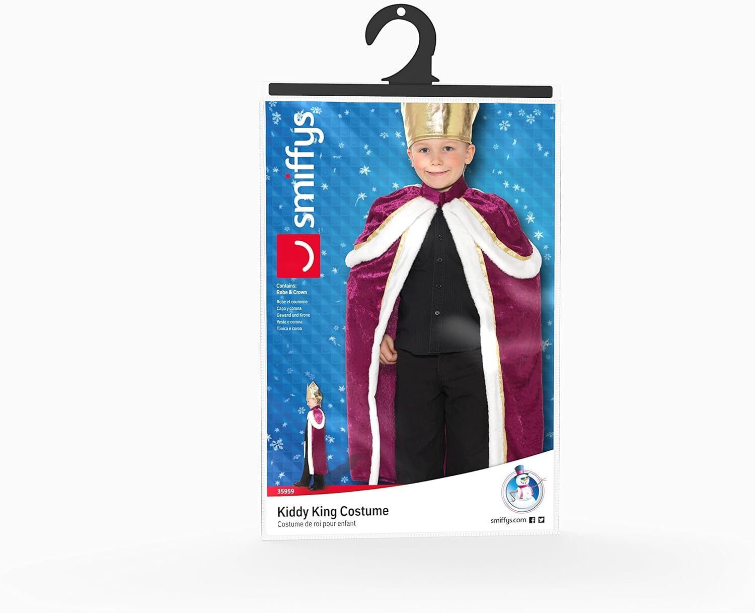 Smiffys Kiddy KingQueen Costume | eBay