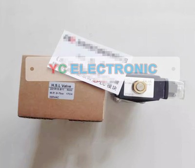1PCS New Electromagnetic valve 221R15.B11 solenoid valve 220VAC 0~7bar ...