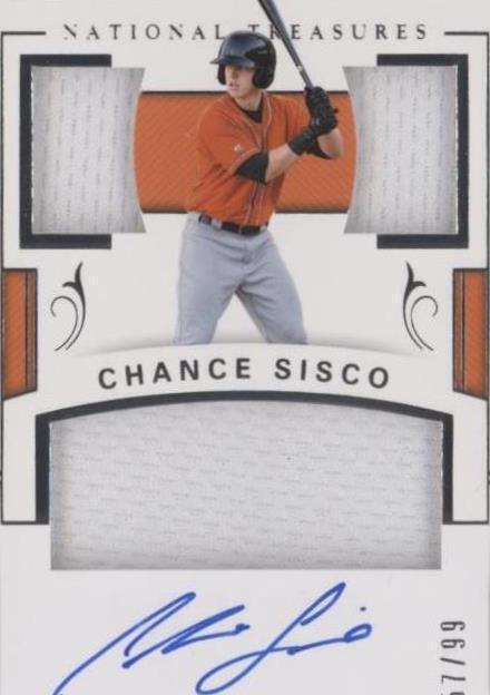 2018 Panini National Treasures - Player's Collection Signatures Chance ...