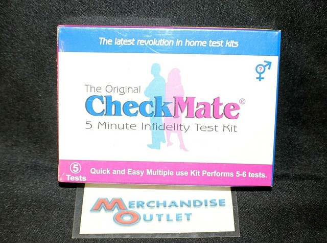Original Checkmate Infidelity Test Kit Semen 5 Min Detection Catch a ...