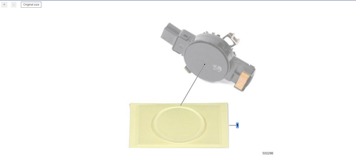 BMW Genuine Rain Light Driving Sensor Silicon Resin Pad Replacement ...