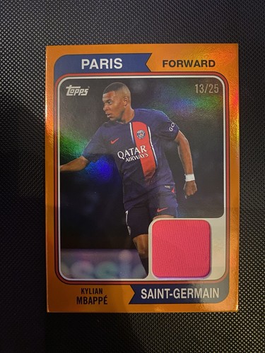 Kylian mbappe Patch (relic) 13/25 | eBay